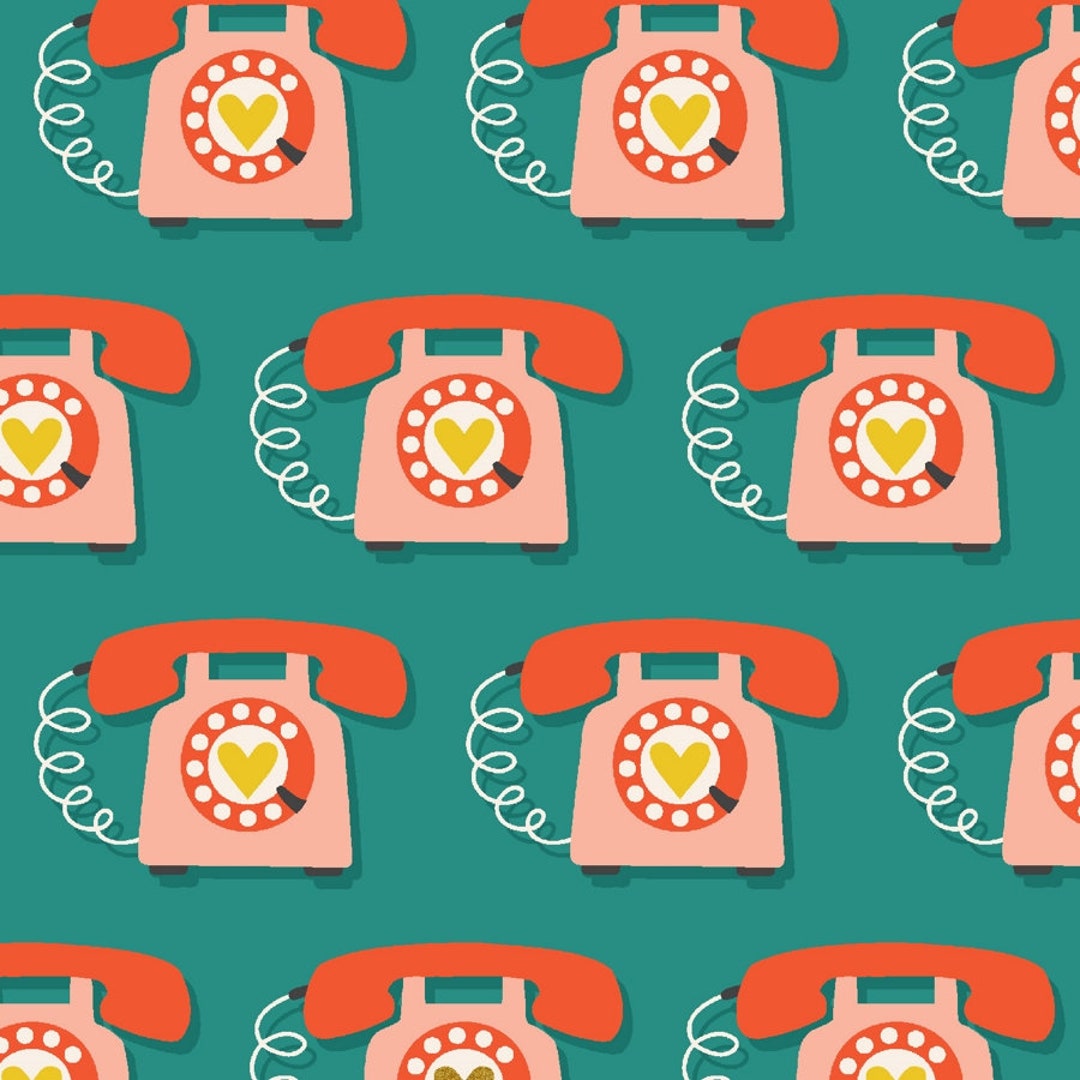 Telefon Mobil Phone Miniatur Speed Dial Dusty Teal East Coast 0,50Meter ...