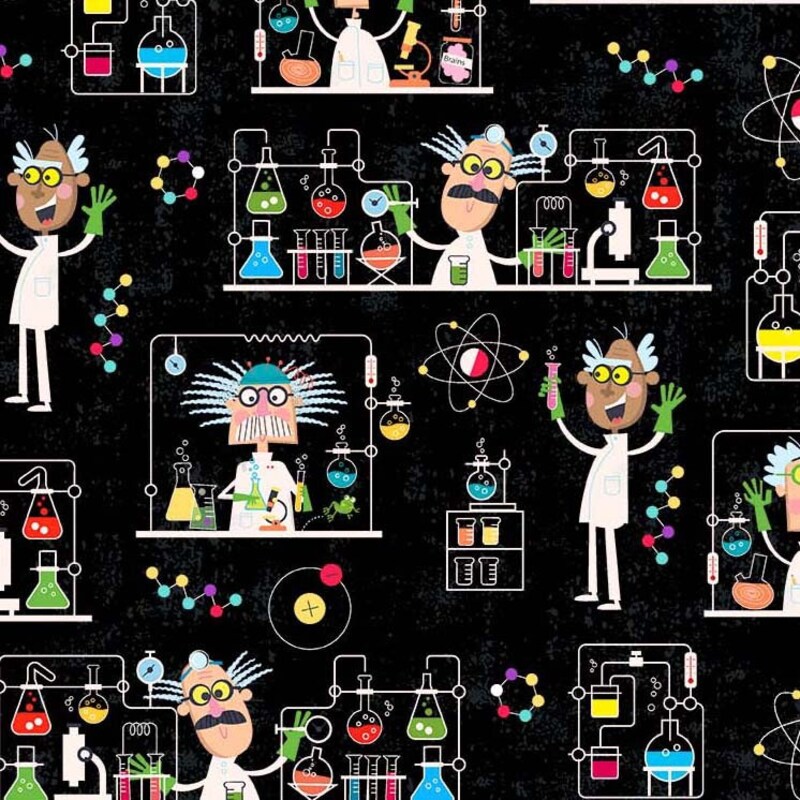 Science Fabric - Etsy