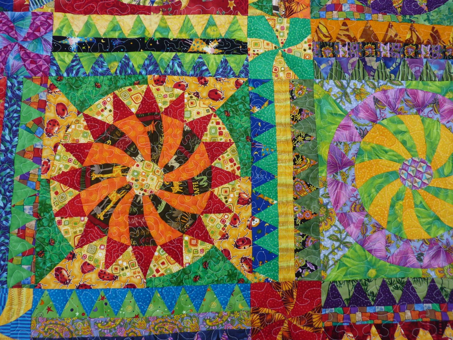 Quilt Africa Patchwork | Etsy