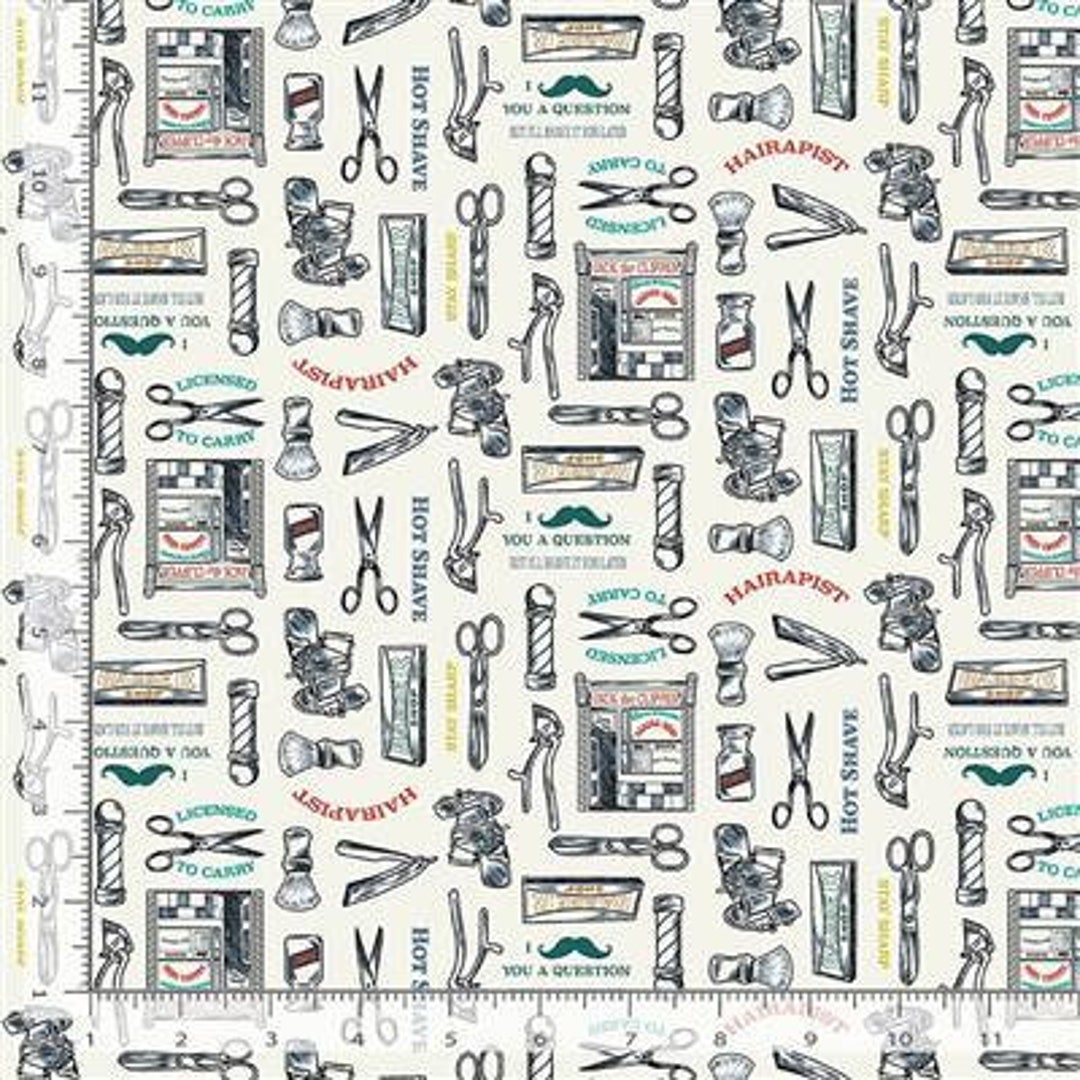 Barber Shop Men's Business Shaving Eraser Beard 0.5 Meter Cotton Fabric ...