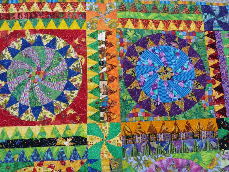 Quilt Africa Patchwork | Etsy