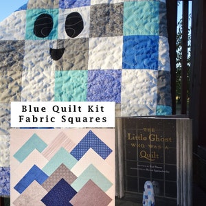 Quilt Kit Blue the Little Ghost Who Was a Quilt Kit full Kit Includes ...