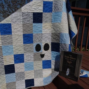 Quilt Kit Blue the Little Ghost Who Was a Quilt Kit 5" Charm Square ...