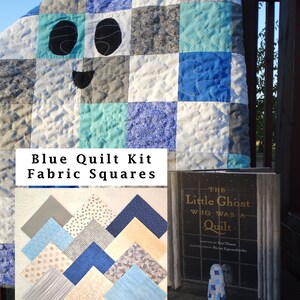 Quilt Kit Blue the Little Ghost Who Was a Quilt Kit full Kit Includes ...