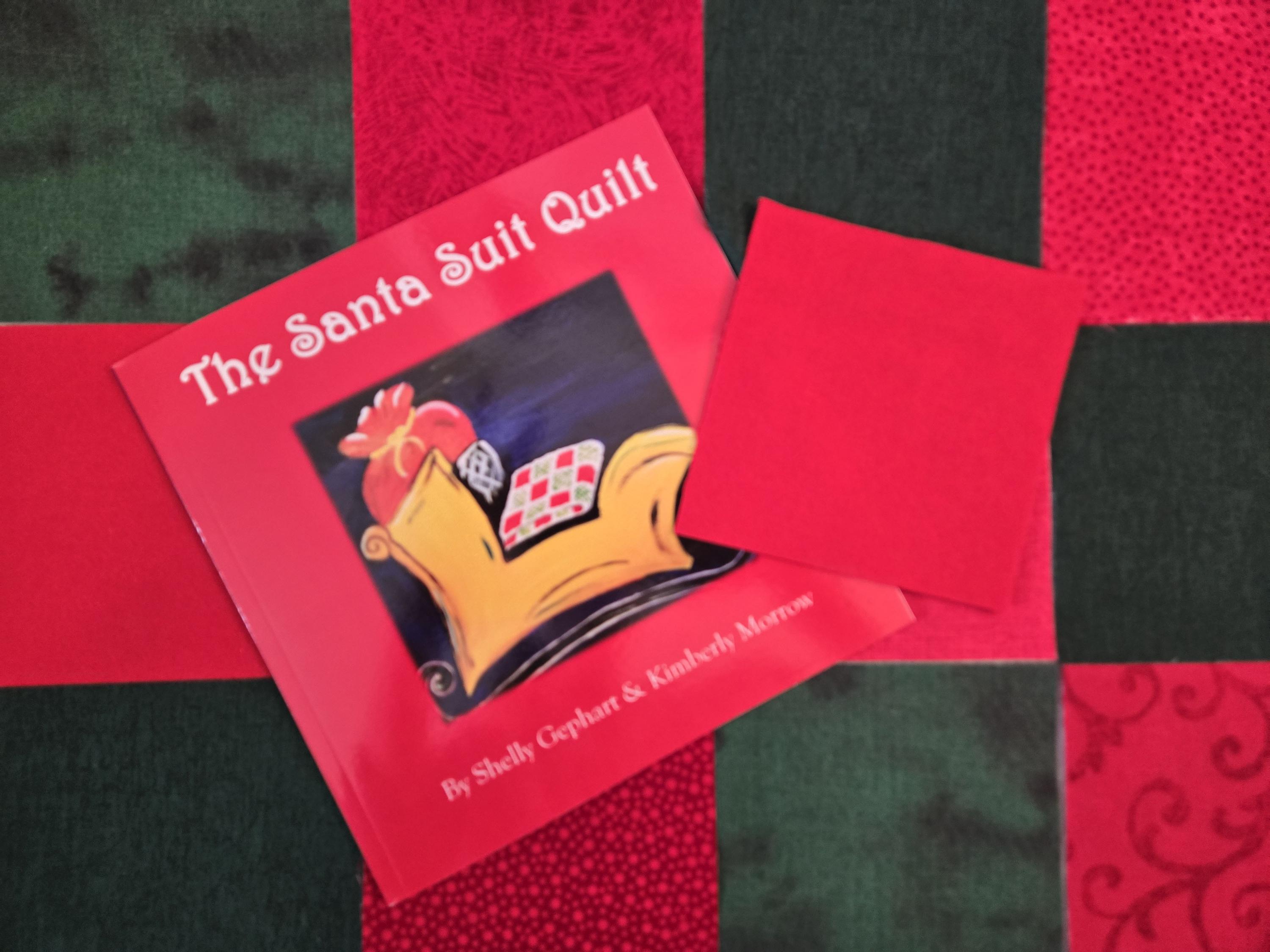 Quilt Kit the Santa Suit Quilt Kit Full Kit Includes Fabric + Book ...