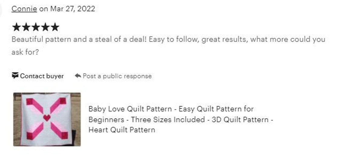 Baby Love Quilt Pattern Easy Quilt Pattern for Beginners - Etsy