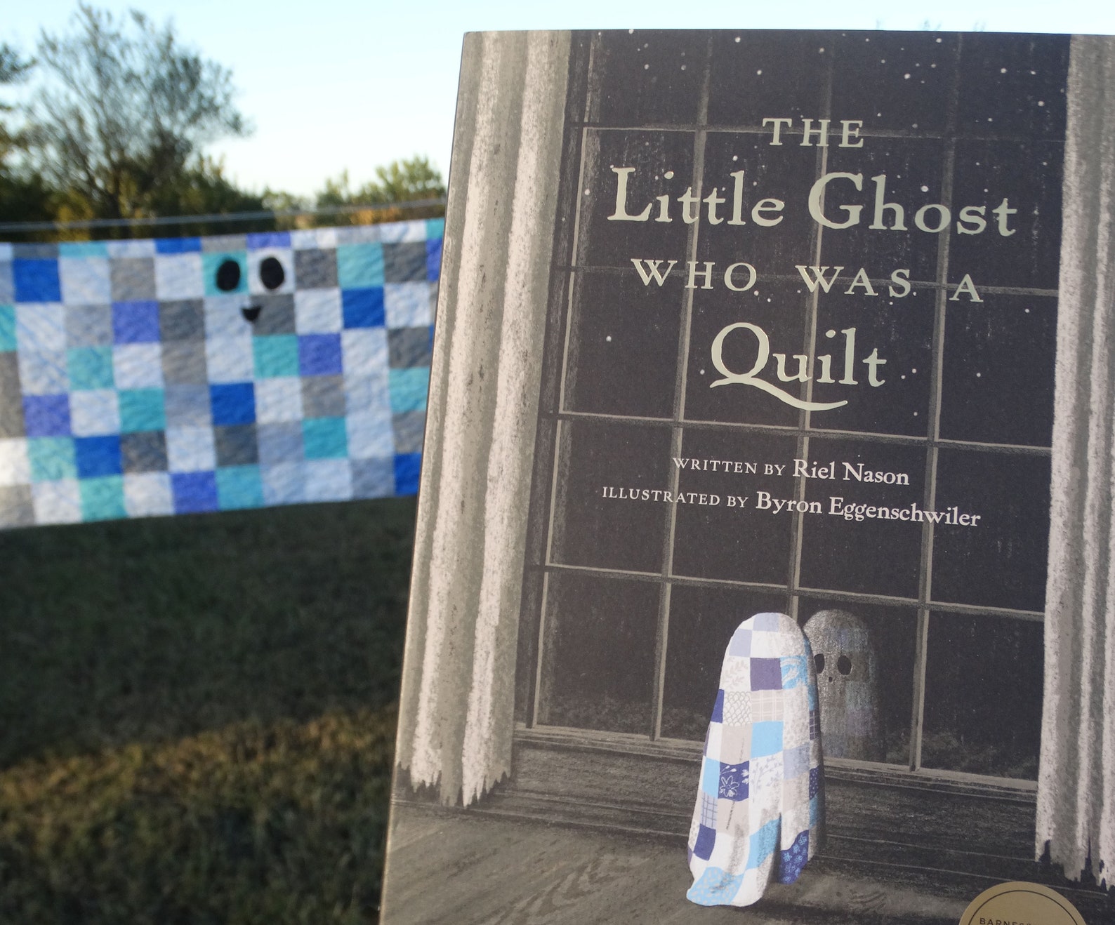 Quilt Kit Blue the Little Ghost Who Was a Quilt Kit full Kit Includes ...