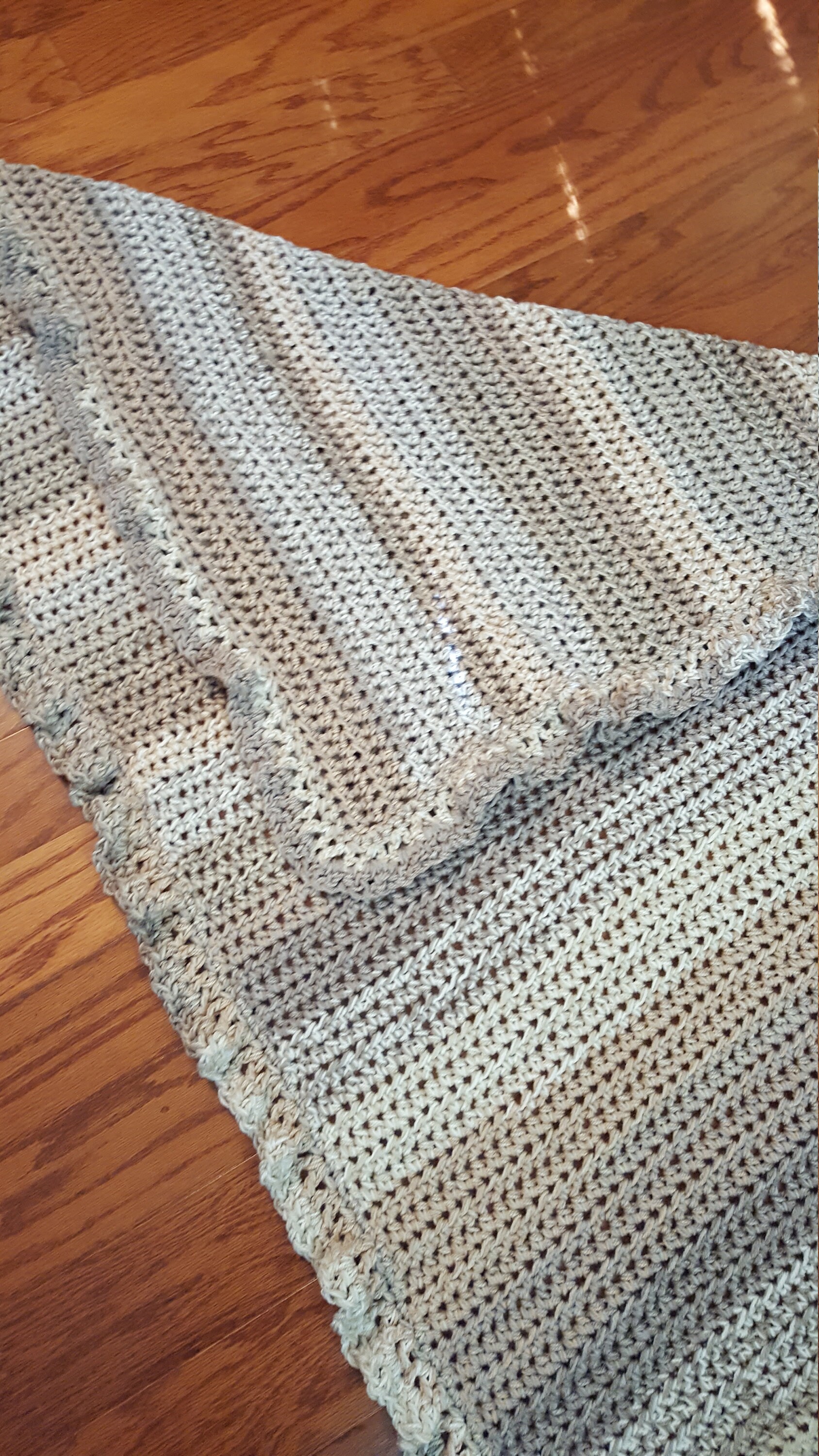 Crochet Ruffled Afghan Pattern – Marled Blanket, US Terms (PDF Download ...