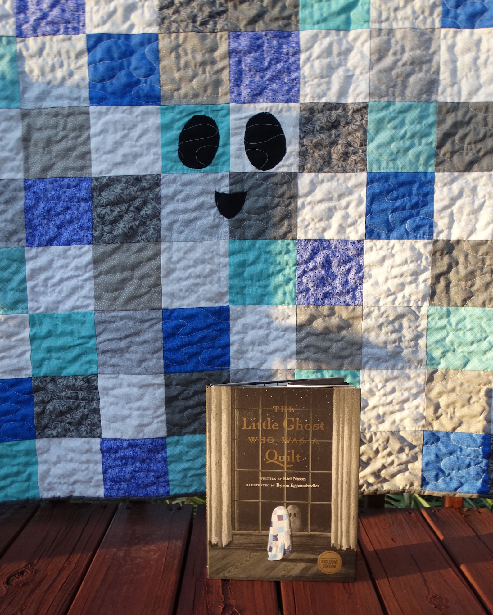 Quilt Kit Blue the Little Ghost Who Was a Quilt Kit full Kit Includes ...