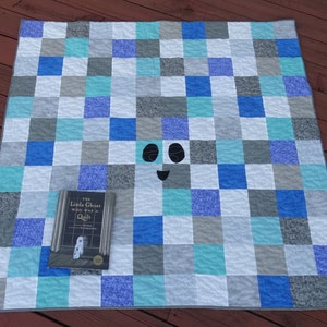 Quilt Kit Blue the Little Ghost Who Was a Quilt Kit 5" Charm Square ...