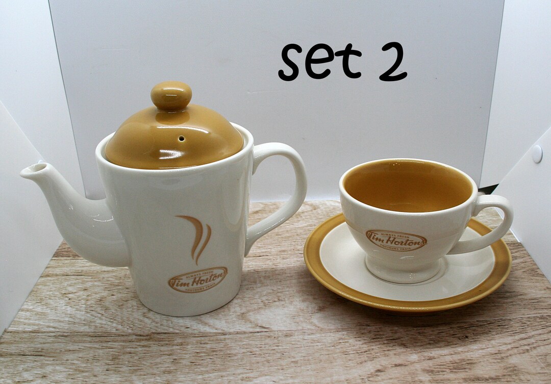 Collector Limited Edition Teapot Set, Tim Horton Teapot and Cup and ...