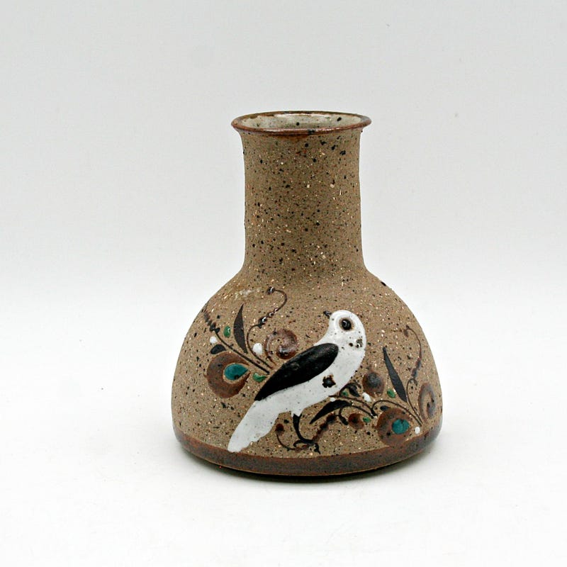Large Tonala Pottery Vase - Etsy