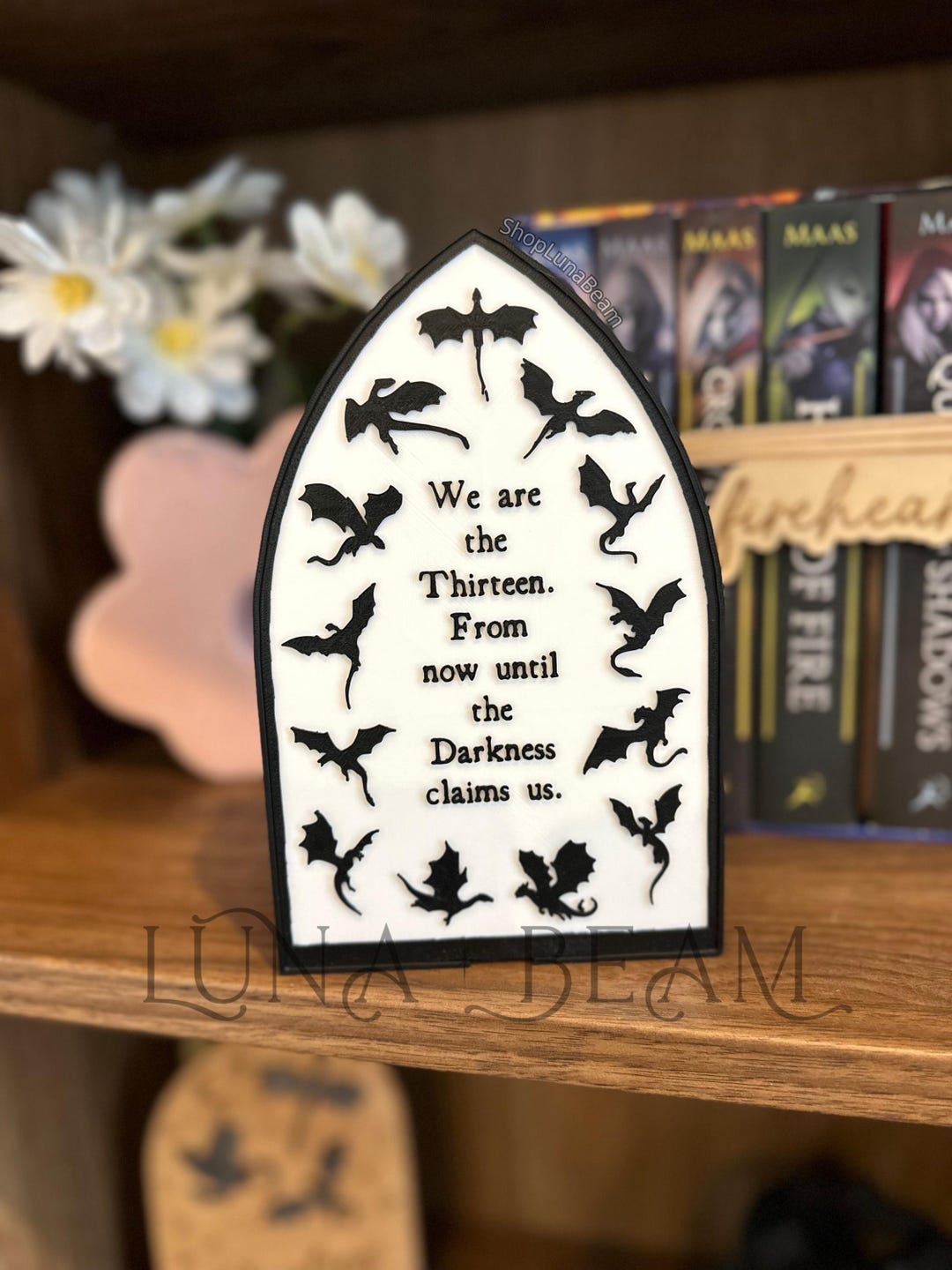 Fantasy Throne Inspired Light Box | 3D Printed Bookshelf Decor ...