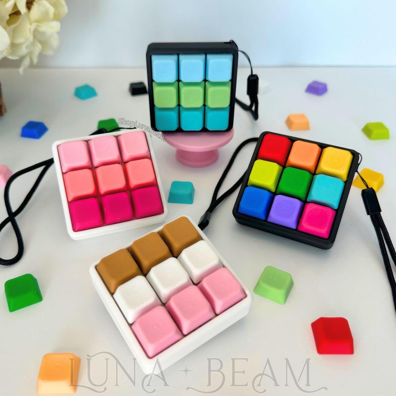 Keyboard Clicker Keychain - Etsy