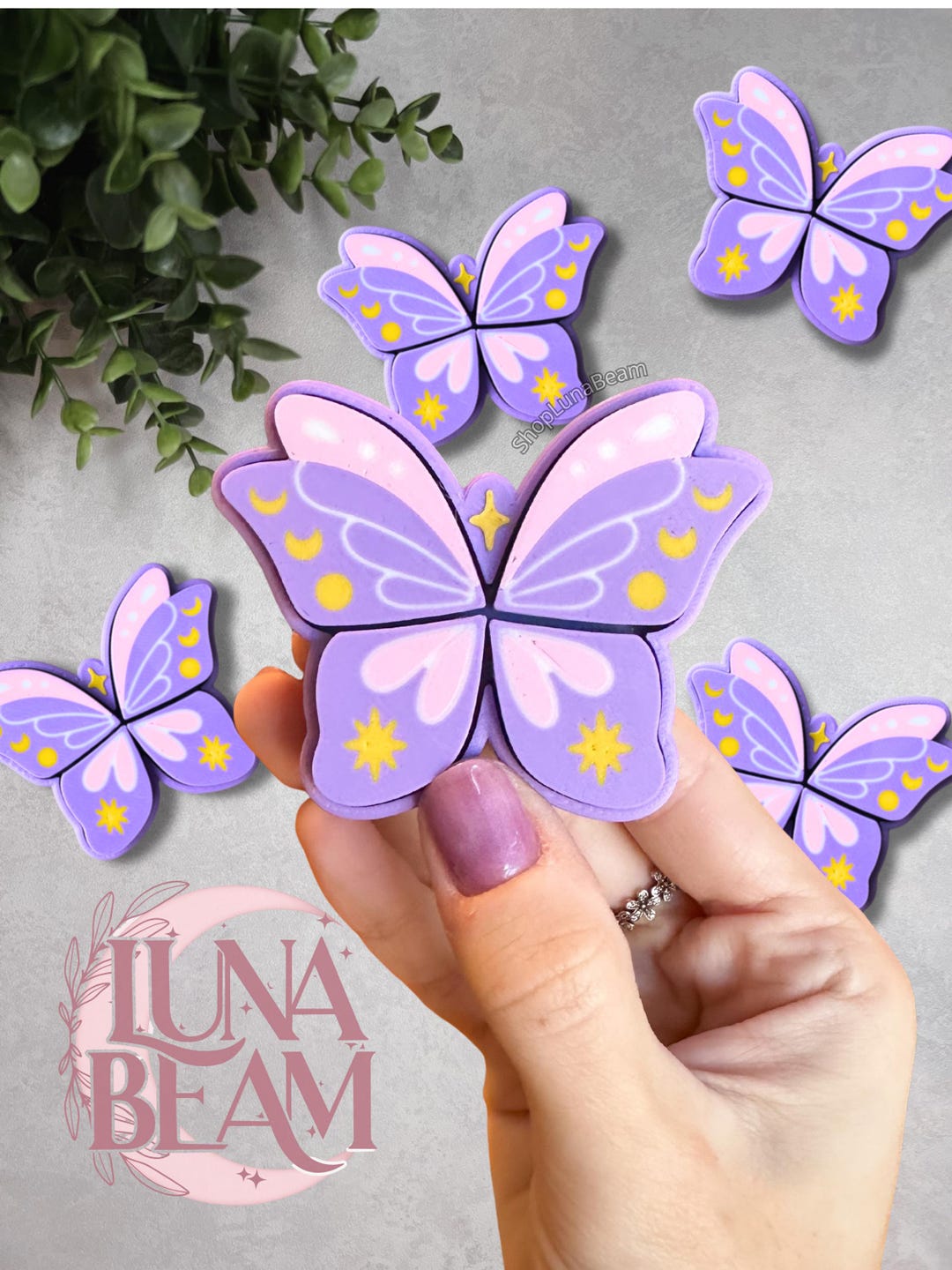 Butterfly Keyboard Clicky Fidget – 3D Printed Desk Toy | Satisfying ...