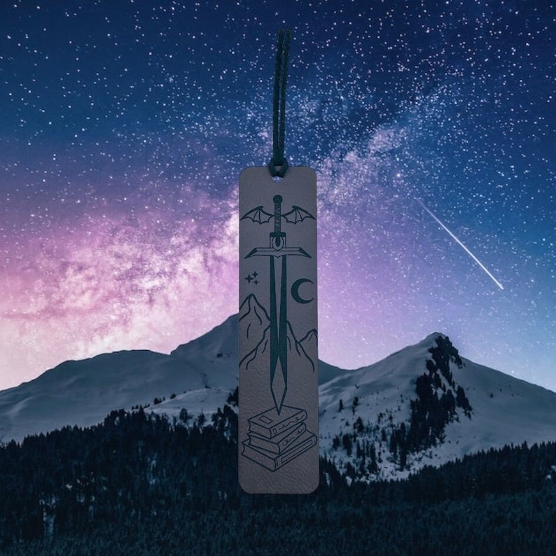 ACOTAR Bookmark Acotar Inspired Velaris Inspired Bookmark - Etsy