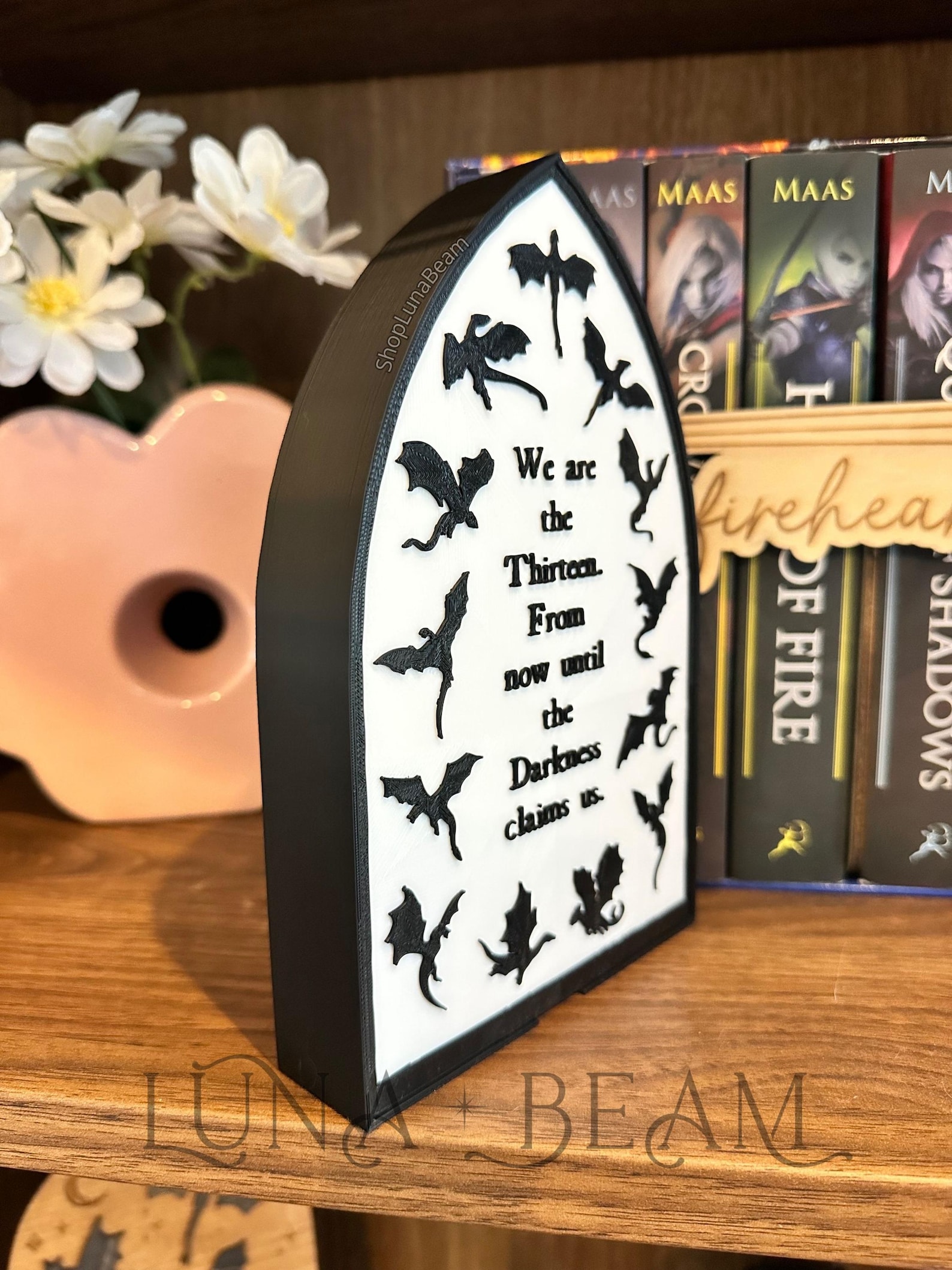 Fantasy Throne Inspired Light Box | 3D Printed Bookshelf Decor ...