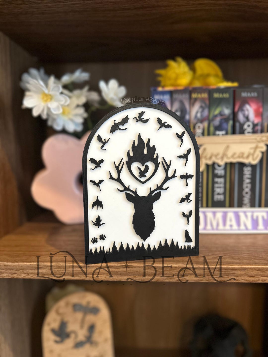 Fantasy Throne Inspired Light Box | 3D Printed Bookshelf Decor ...