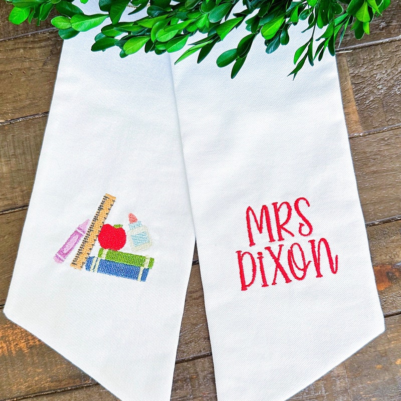 Teacher Sash - Etsy
