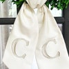Classic Monogrammed Wreath Sash X Custom Embroidered X Hand Tailored X ...