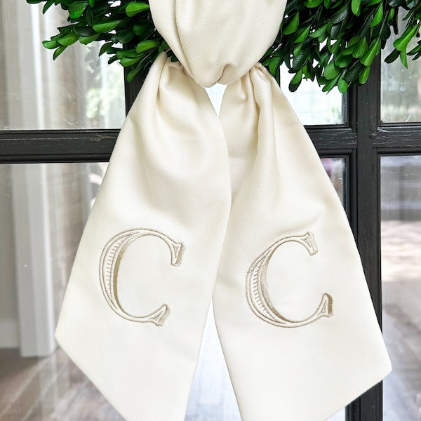 Wreath Sash - Etsy