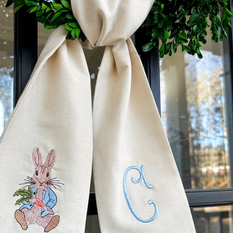 Rabbit Wreath - Etsy