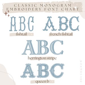 Classic Monogrammed Wreath Sash X Custom Embroidered X Hand Tailored X ...