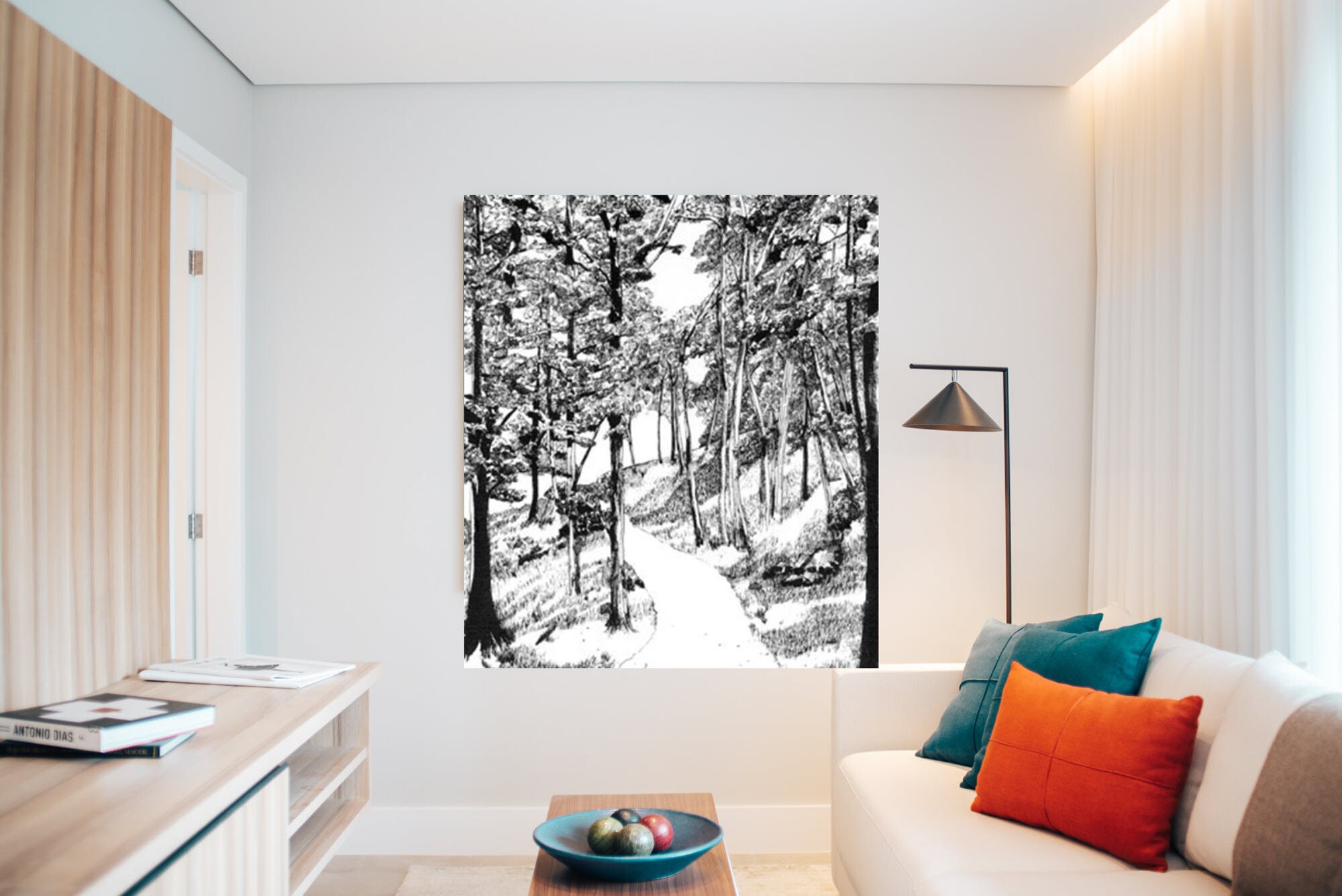 Pen and Ink Limited Edition Landscape Print "pathway to Success" by Ray ...