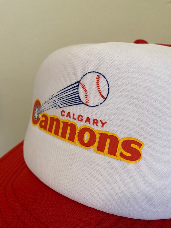1980's Rare Calgary Cannons Minor League Baseball Mes… - Gem