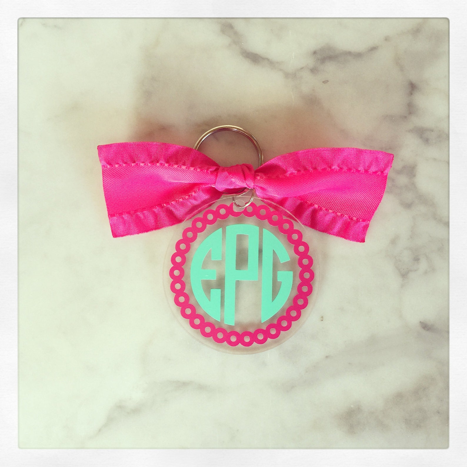 Personalized Acrylic Key Chain double Sided Design - Etsy