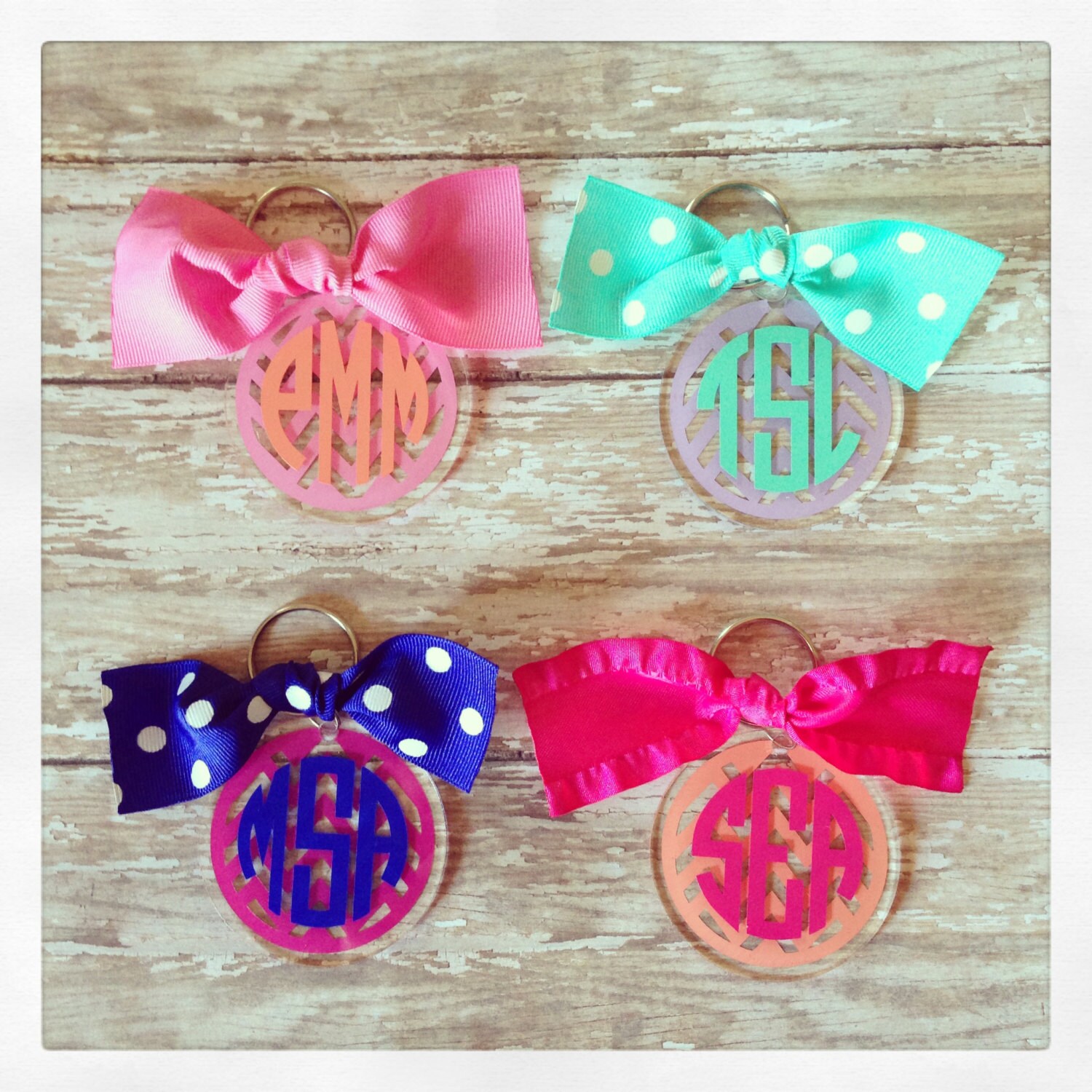 Personalized Acrylic Key Chain double Sided Design - Etsy