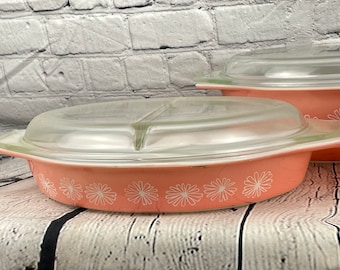 Pyrex Daisy Pink - Etsy