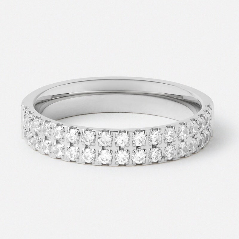 Half Eternity Ring - Etsy