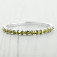 2mm Alexandrite Amethyst Wedding Ring Band Sterling Silver White Gold Blue Topaz Half Eternity ...