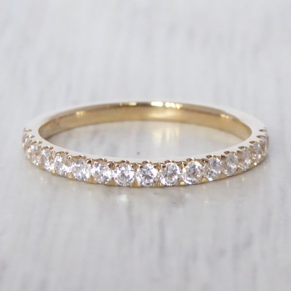 Half Eternity Ring - Etsy