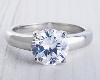 Man Made Diamond | Etsy