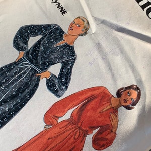 Vintage Butterick Pattern #5677 Designer Matti of Lynne Long Sleeve ...