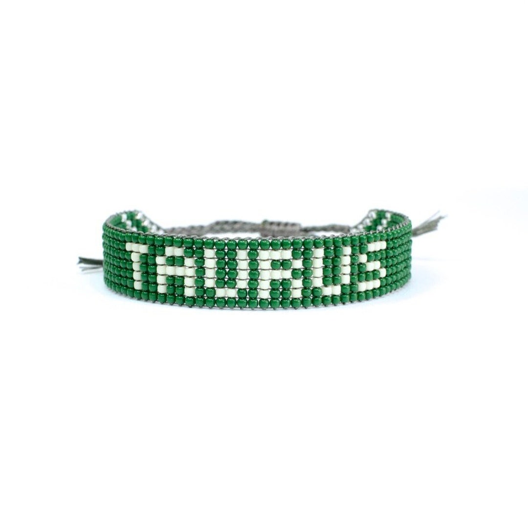 Taurus Zodiac Bracelet, Zodiac Color, Earth Sign, Beaded Loom Bracelet ...