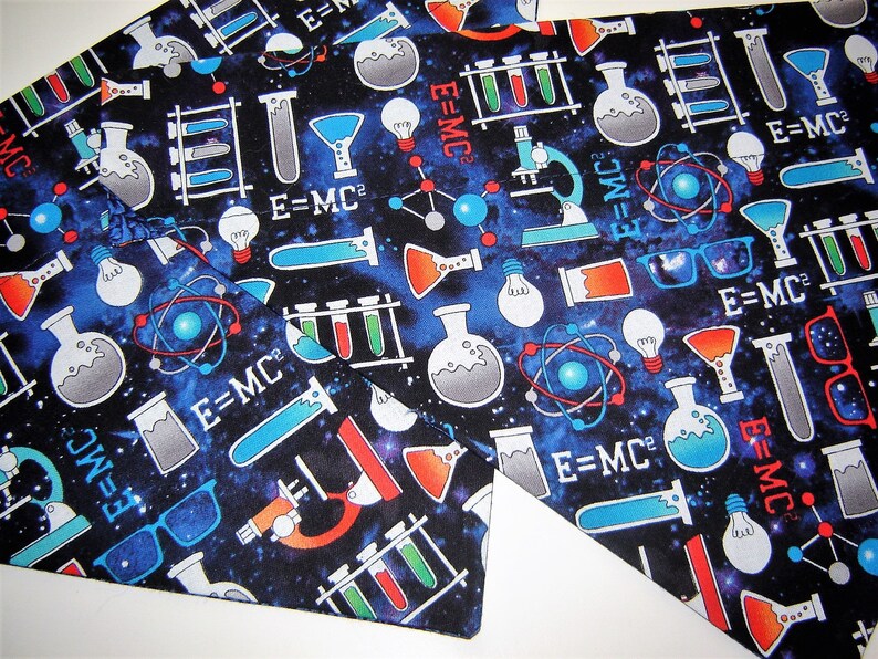 Scientist Lab Experiment Dog Scarf Over the Collar Dog Bandana - Etsy