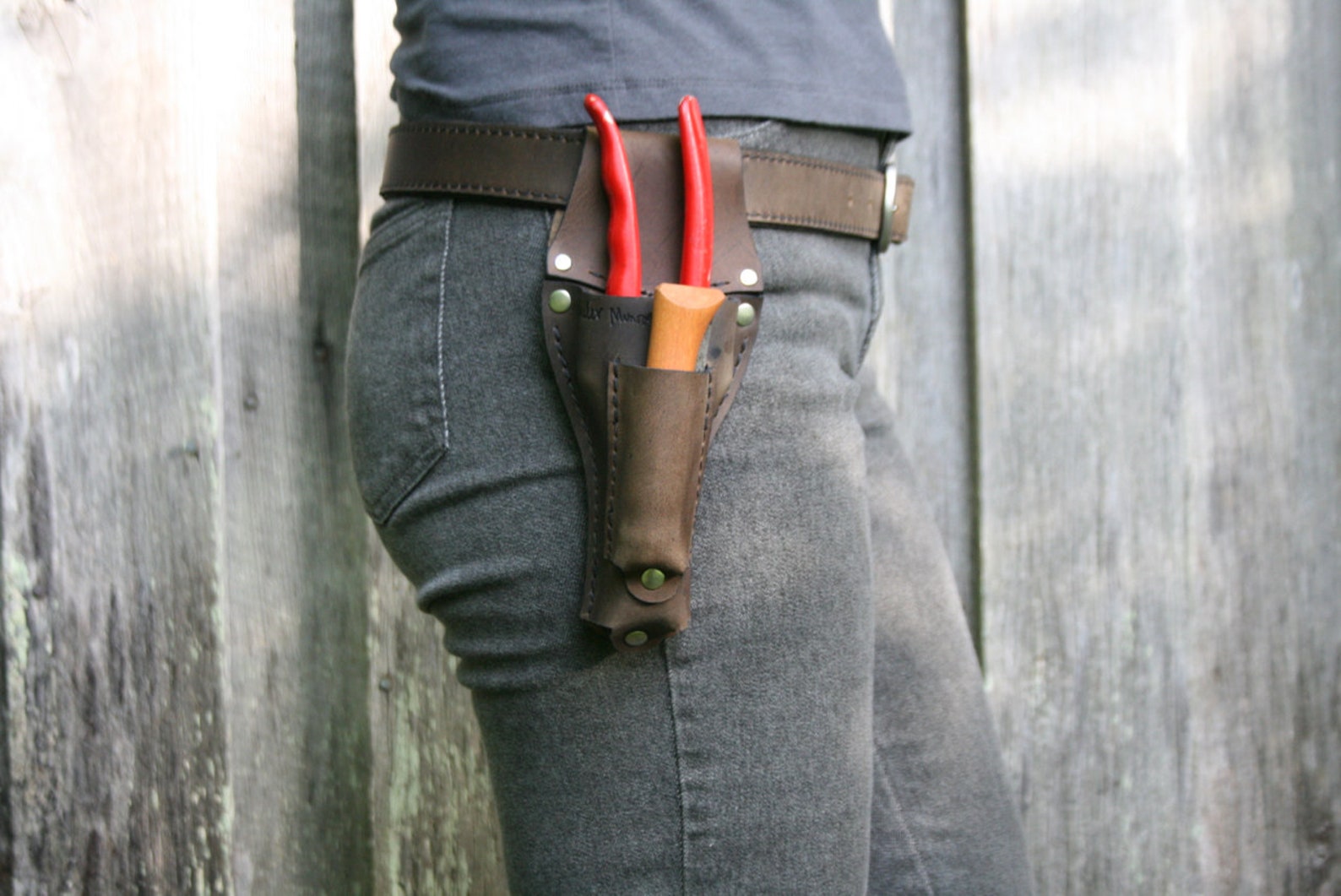 Pruner Sheath Knife Pocket - Etsy