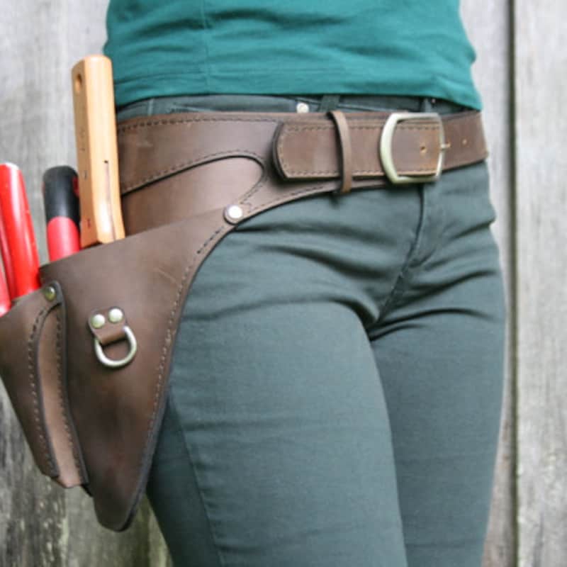 Leather Sheath Tool Belt - Etsy
