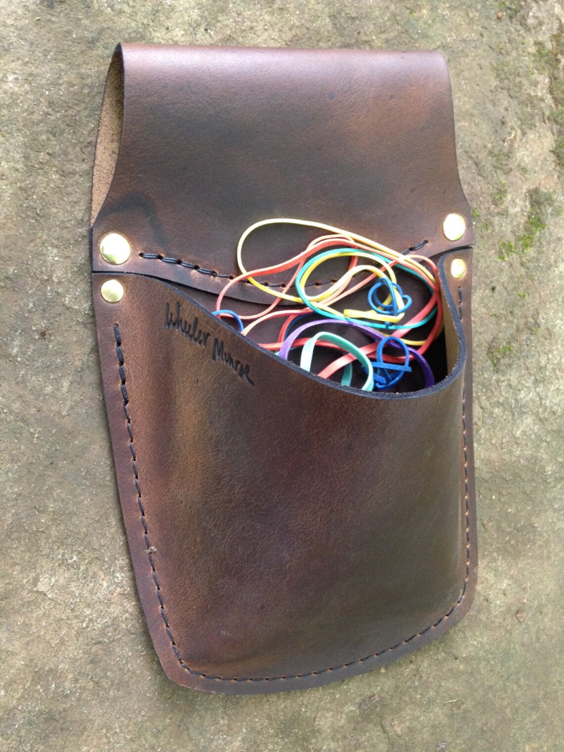 Farmer Florist Rubber Band Pouch - Etsy