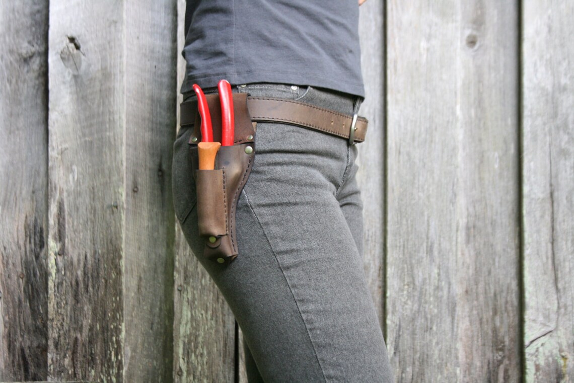Pruner Sheath Knife Pocket - Etsy