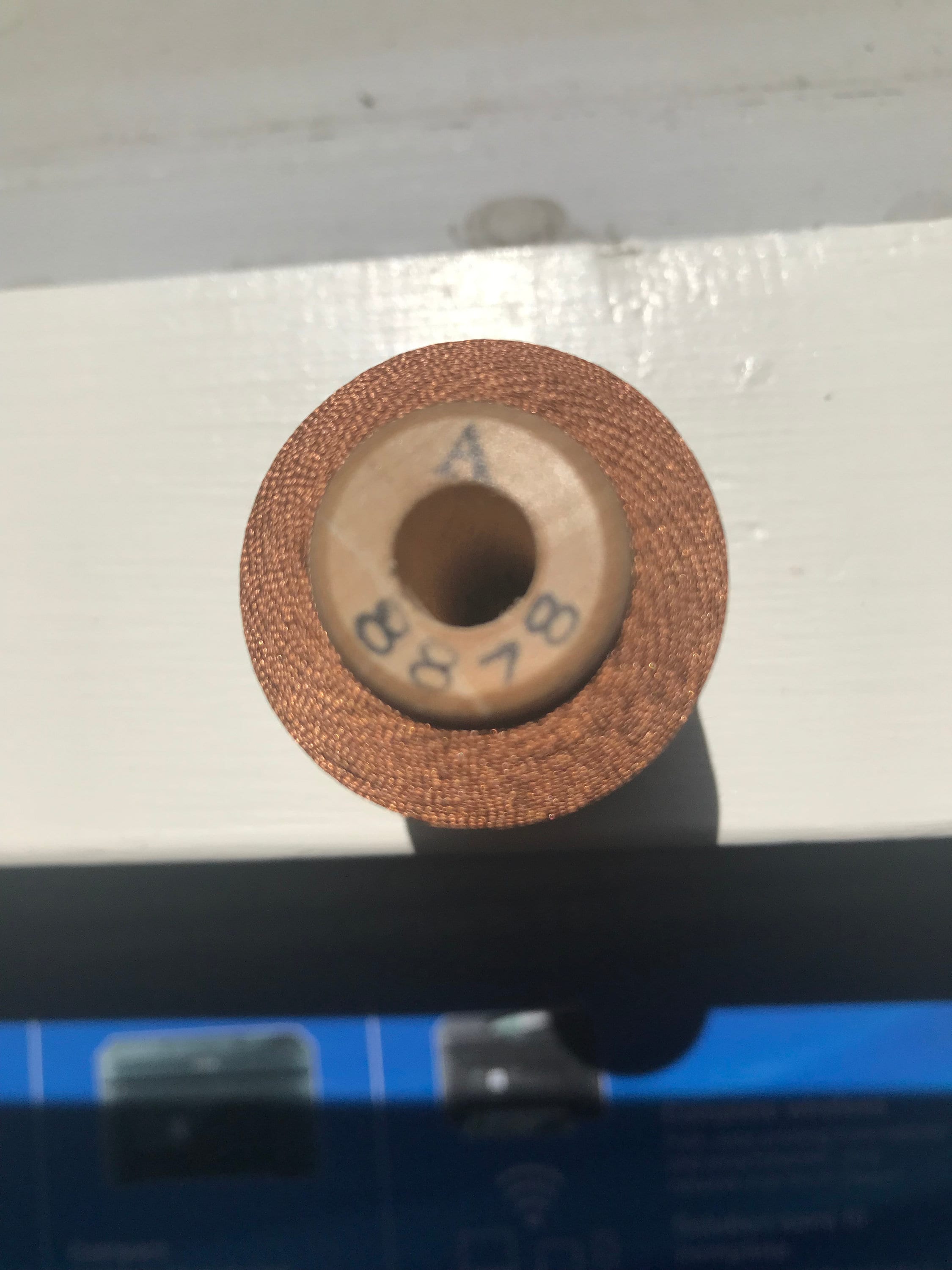 Bulk Spool of Gudebrod Silk Thread, Coppery Brown 8878 Size A - Etsy