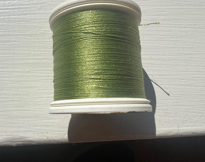 Gudebrod Silk Thread #358 "jade Green", Size 00, 100 Yards - Etsy