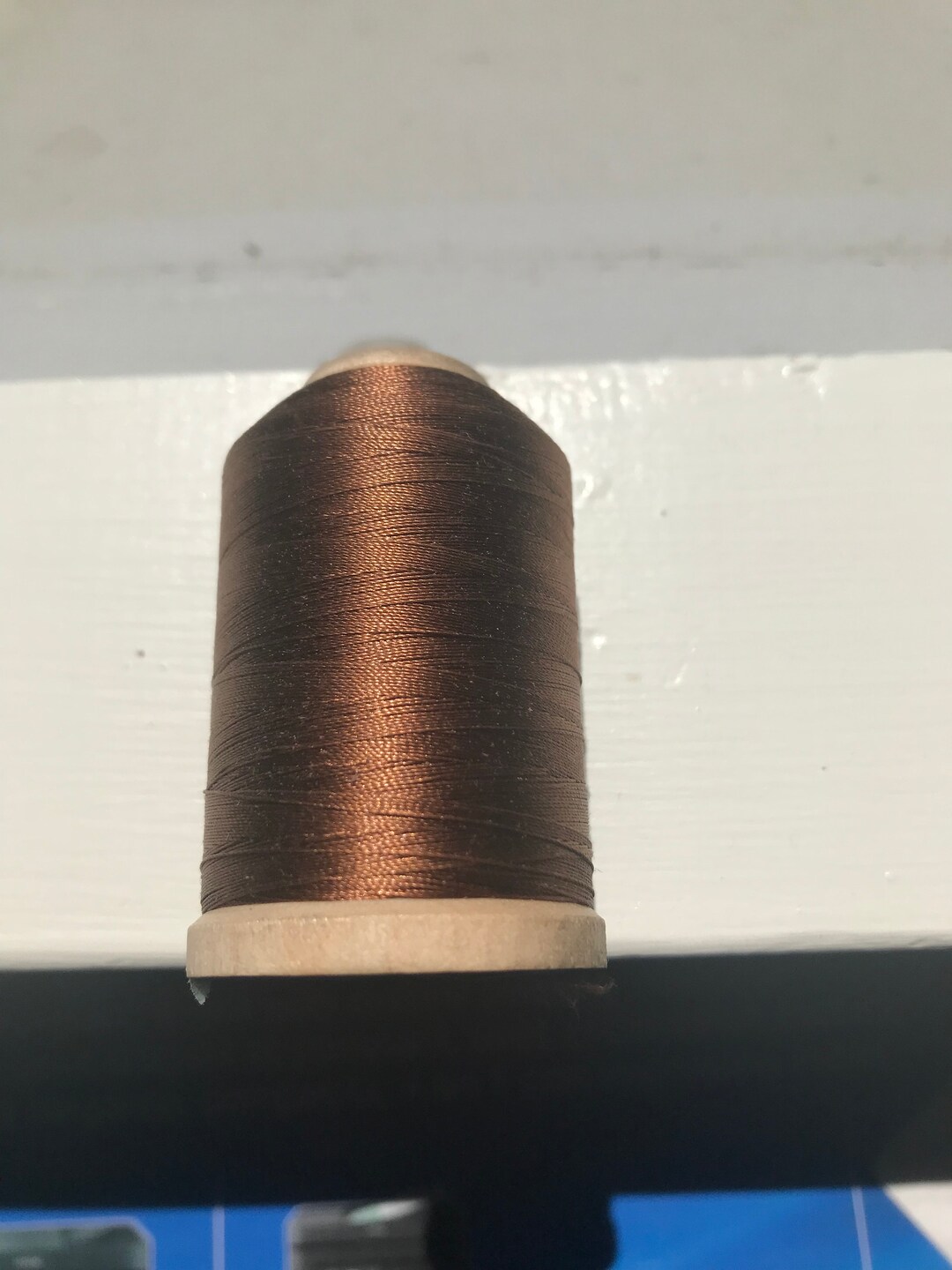Bulk Spool of Gudebrod Silk Thread, Coppery Brown 8878 Size A - Etsy