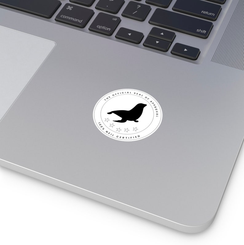 Neil the Seal official Seal of Approval, 100% Neil Certified Vinyl ...