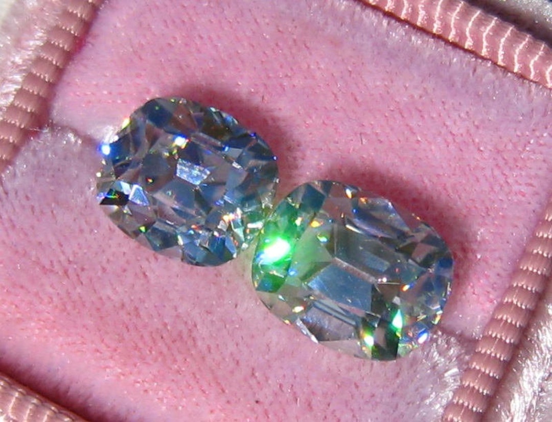 Elongated Old Mine Cut Classique Moissanite From Julia B Jewelry, OMC ...