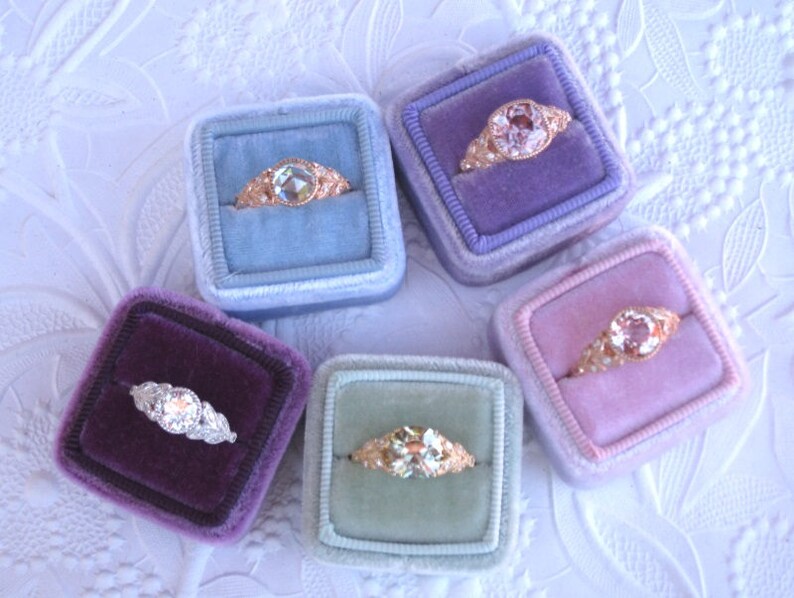 Custom Design: Laurel Engagement Ring Mount - Etsy