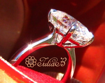 Solitaire Ring Mount - Etsy